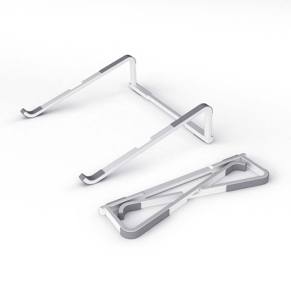 ALUMINIUM LAPTOP SUPPORT UP TO 17" FOLDABLE LAPTOP STAND LAPTOP HOLDER ...