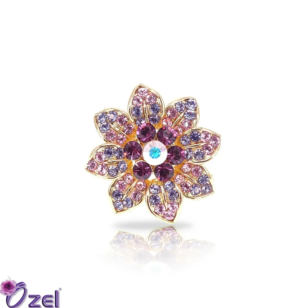 Ozel Brooch Daisy Family Flower BabyBrooch G44010 Pin Tudung, Hijab ...