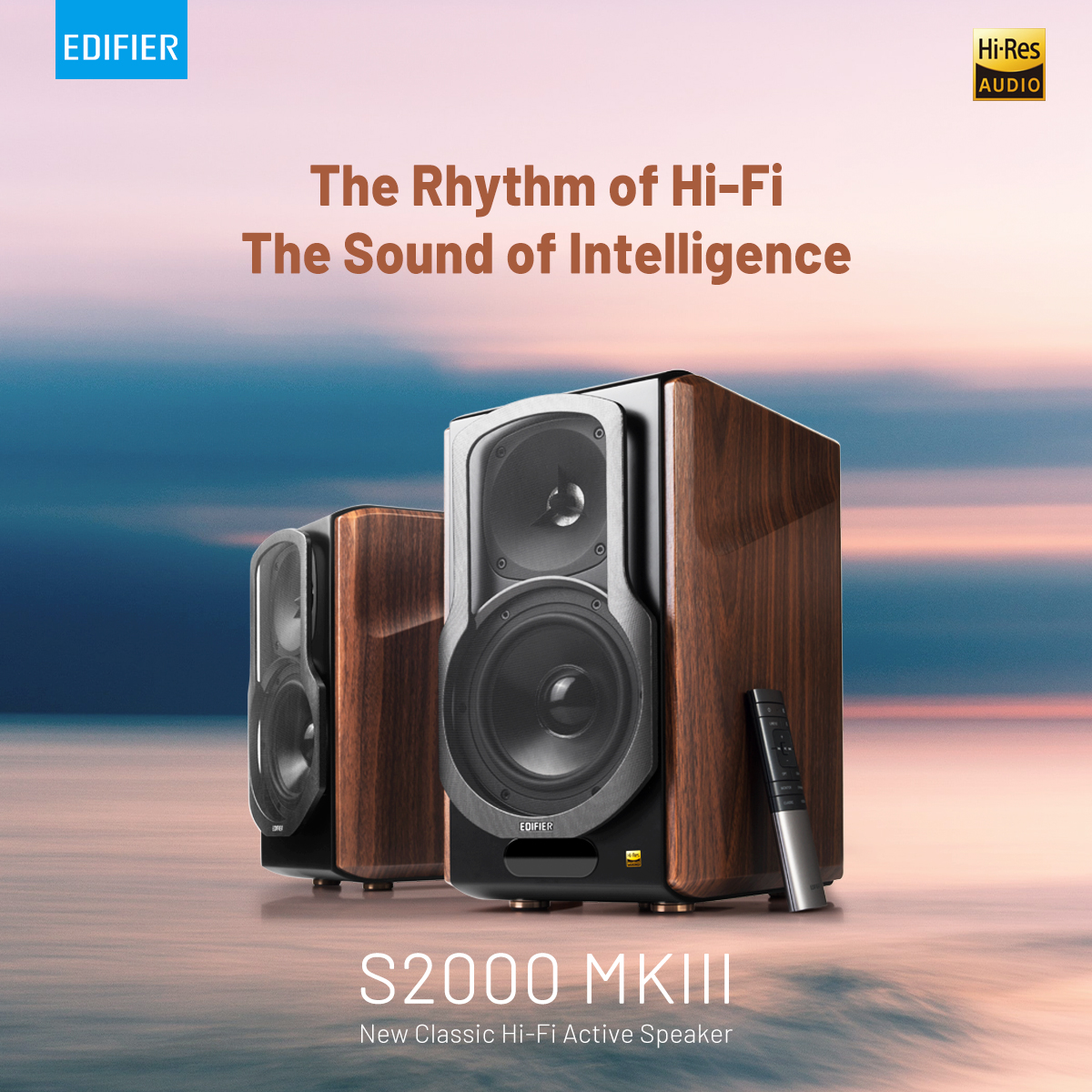 Edifier S2000 MKIII Bookshelf Speaker - Bluetooth V5.0 | Hi-Res | Dual ...