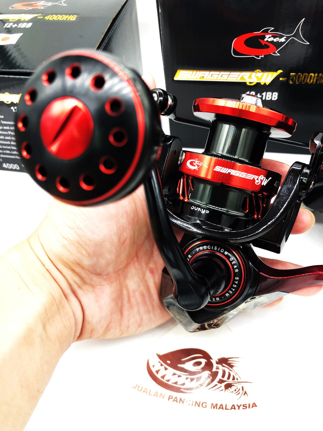 GTECH 2021 NEW MODEL SWAGGER SW SALTWATER JIGGING LIMITED EDITION REEL ...