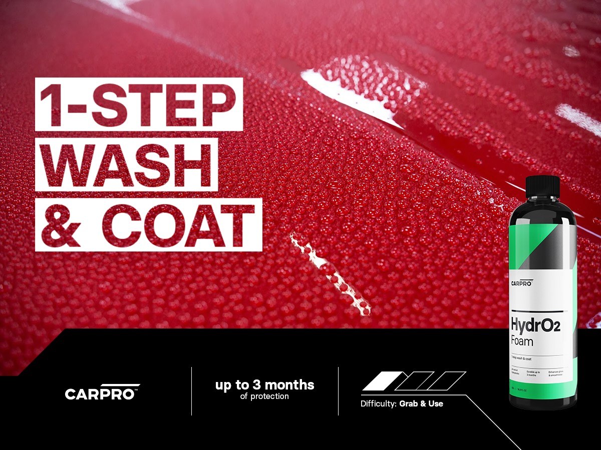CARPRO HydrO2 Foam (1L) - HydrO Wash & Coat in 1 Step - Exterior Protection & Maintenance ...