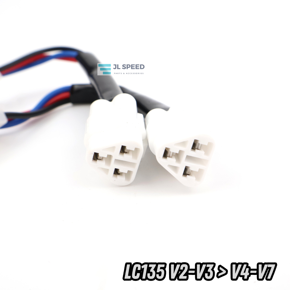 YAMAHA LC135 FRONT SIGNAL SOCKET SOKET SIGNAL DEPAN WAYAR WIRE MODIFY CONVERT CONVERTER LC 135 ...
