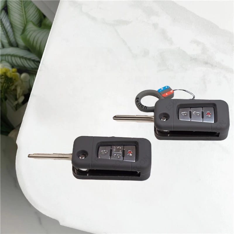 Proton Car Alarm Remote Smart Keyless Cartoon Design Key Cover Sarung ...