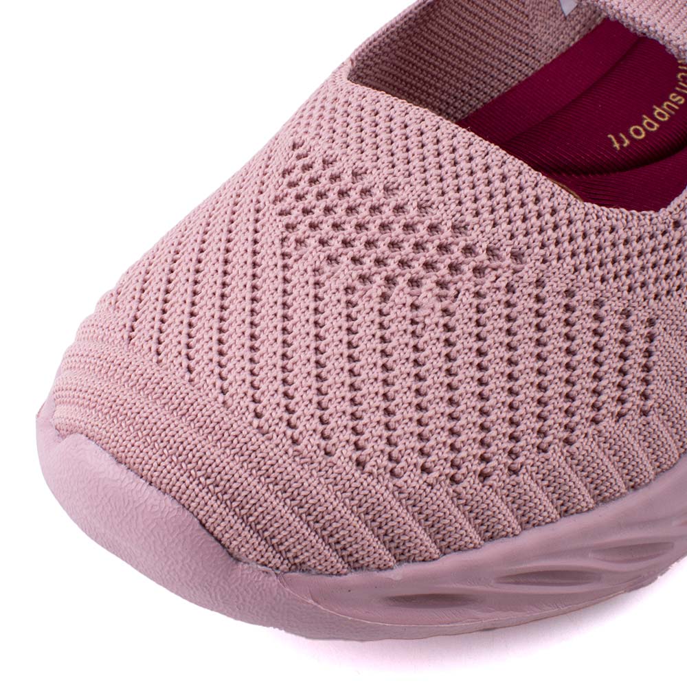 LARRIE Kasut Perempuan Pink Stretchy Sporty Flats - L62303-KN02SV-26 ...