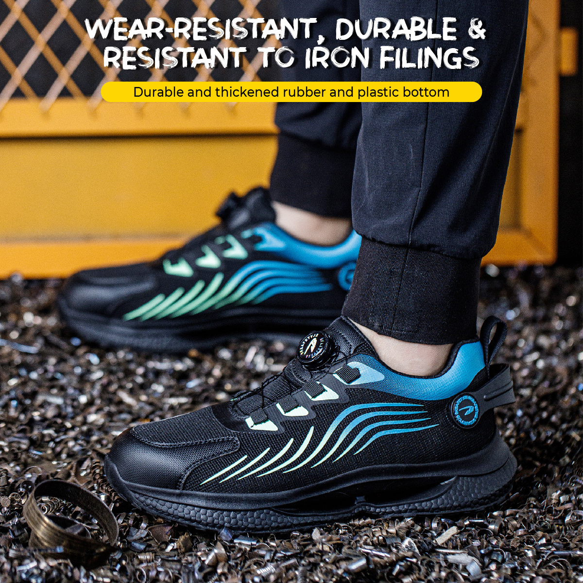 Safety Shoes Low-Cut Anti-smashing Wear-Resistant safety work shoes ...