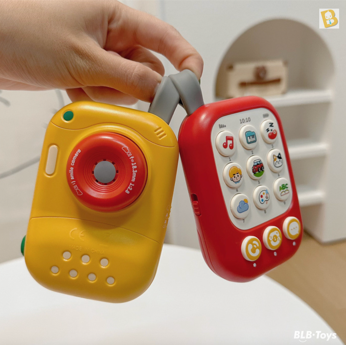 BabyBoss Baby Handphone Phone Pretend Play Interactive Toy Soft Colour ...
