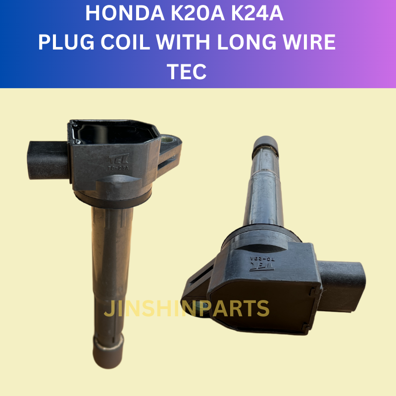 HONDA K20 K24 K20A K24A Coil Plug Ignition Coil (T.E.C)Set 4pcs with ...