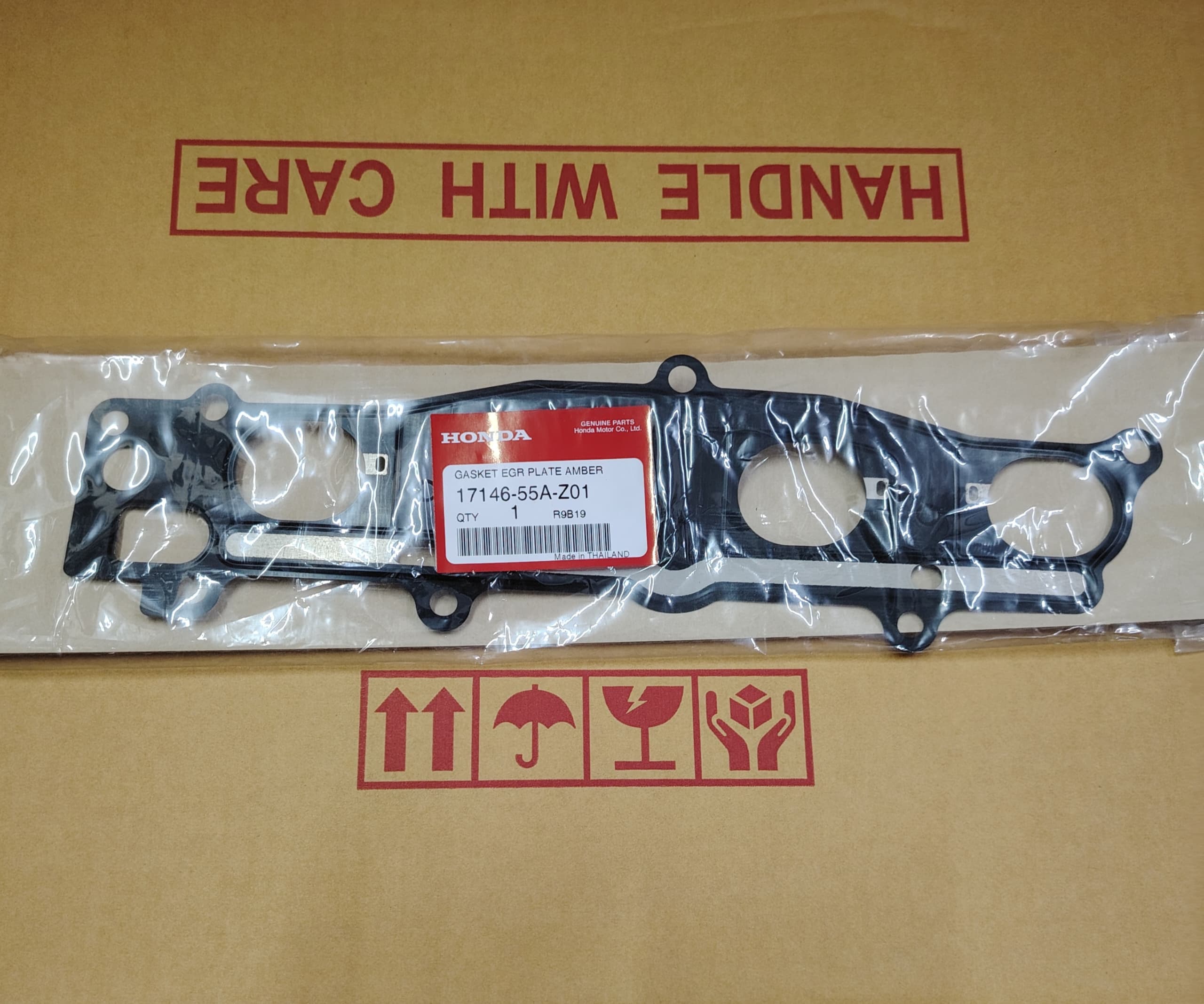 17146-55A-Z01 Ori Intake Manifold GASKET , EGR PLATE Honda City T9A GM6 ...