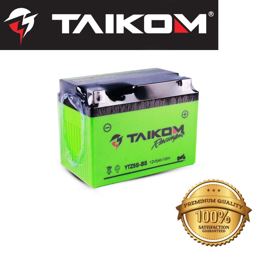 Taikom Racing Battery YTZ5S YTZ5S-BS Batteries RS150 PCX150 CBR150 ...