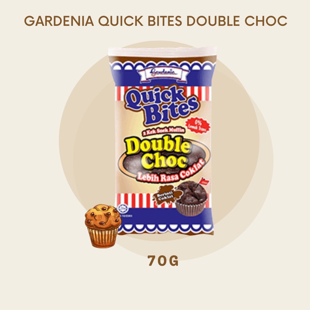 Gardenia quick bites 70g Double Choc | Shopee Malaysia
