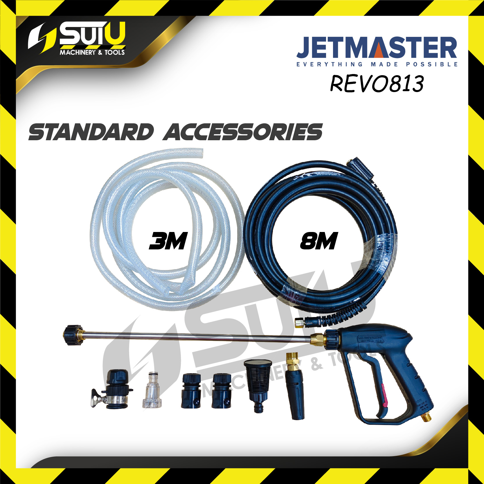 [NEW] JETMASTER REVO813 130Bar High Pressure Cleaner / High Pressure Washer / Pencuci Tekanan ...