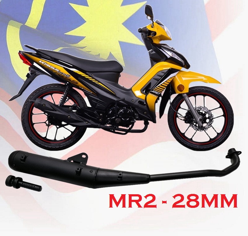 MR3 MR2 KRISS 110 Racing Ekzos Std Open Exhaust Kriss110 EPOWER BERANG Modenas muffler ejm ...