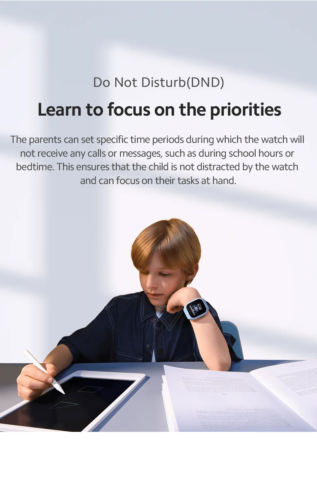 Xiaomi Smart Kids Watch Video calls and family group chats/GPS precise ...