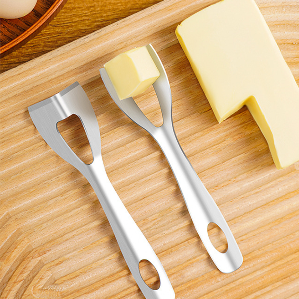 Butter Cutter Stainless Steel Butter Spreader Butter Knife Cheese Dough ...