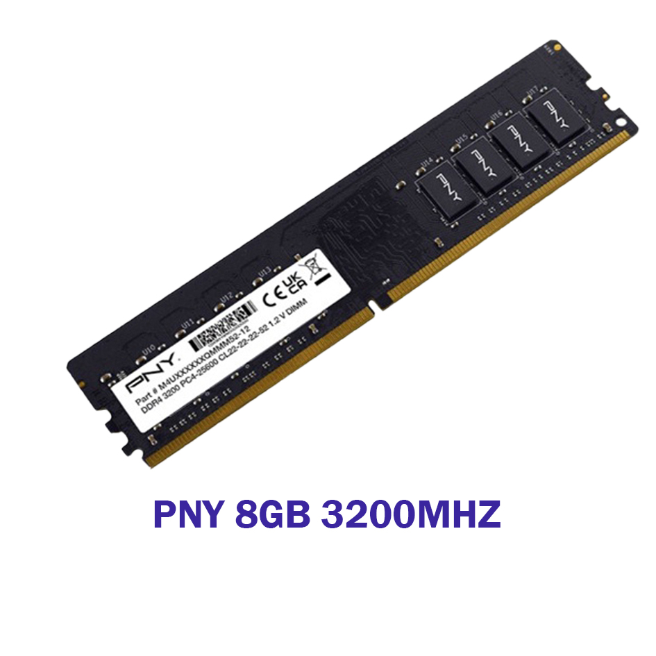 PNY DDR4 RAM Desktop 4GB 8GB 16GB 32GB 2666MHz 3200MHz PC Memory ...
