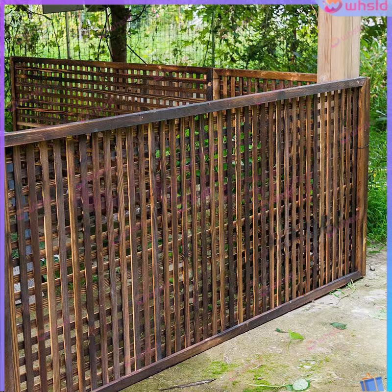 Pagar Kayu Wood Fencing Net120cm Outdoor Quality Wood Partition Garden ...