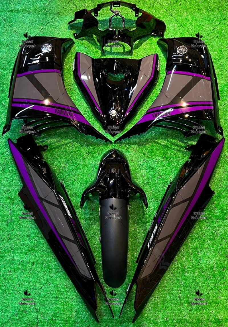 COVER SET LC135 V1-V8 ENERGY PURPLE | Shopee Malaysia