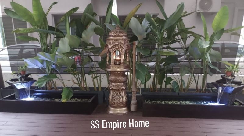 S60 Yellow 6x2 Feng Shui Water Pond Fountain Kolam Air Sandstone Garden ...
