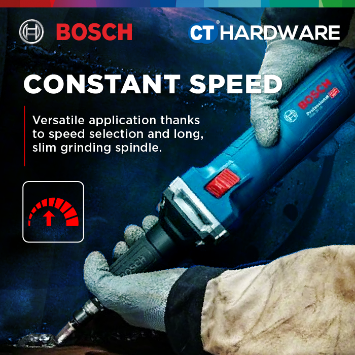BOSCH GGS 30 LS Straight Grinder 06012B50L0 6MM 750W 7000-33000RPM ...