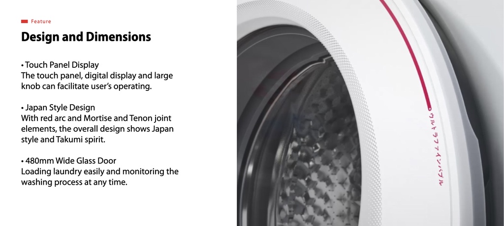 [FREE SHIPPING] HISENSE / TOSHIBA 10.5KG Inverter Front Load Washer ...