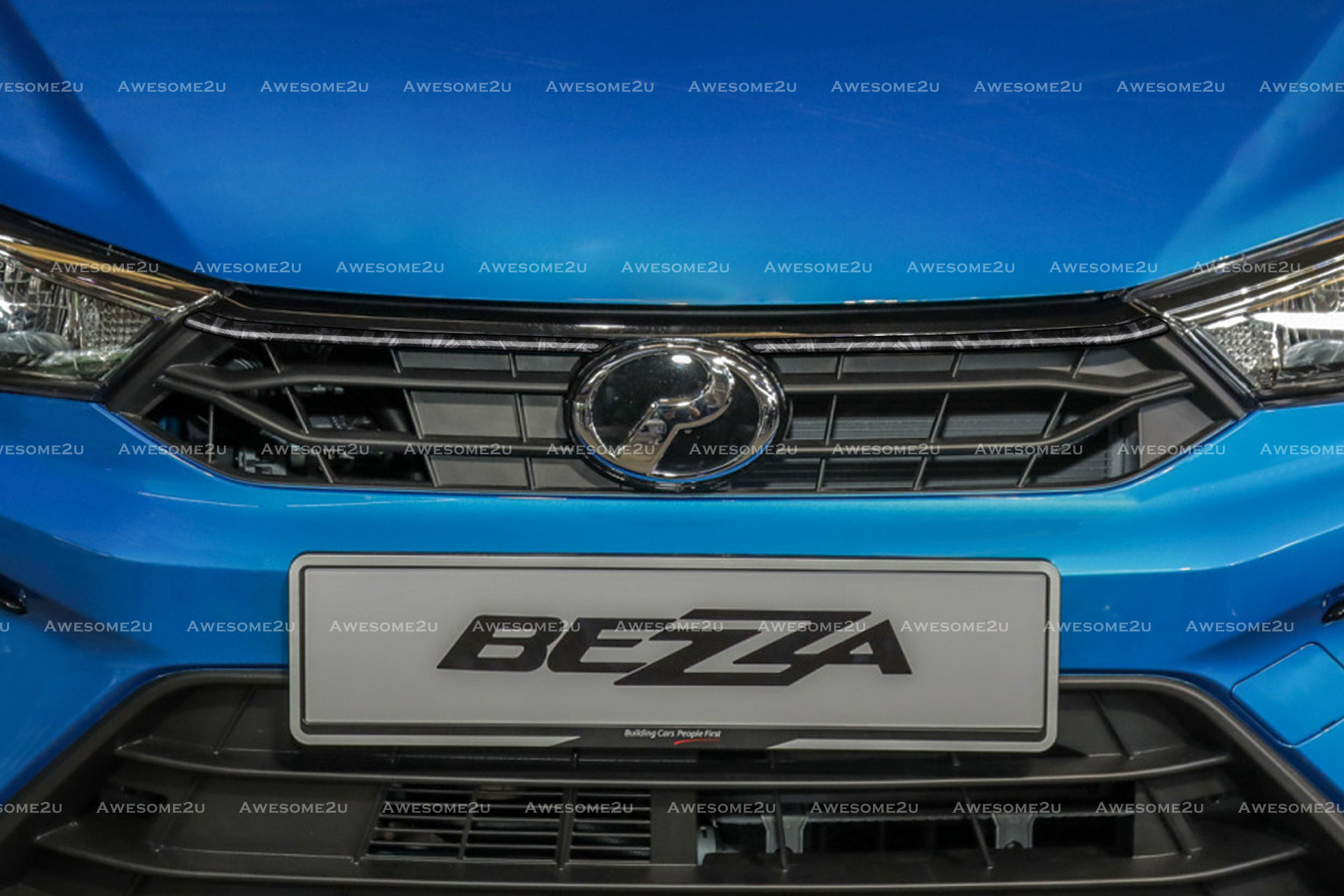 Awesome2u Perodua Bezza Facelift 2019-2024 Front Grille Trim Garnish ...