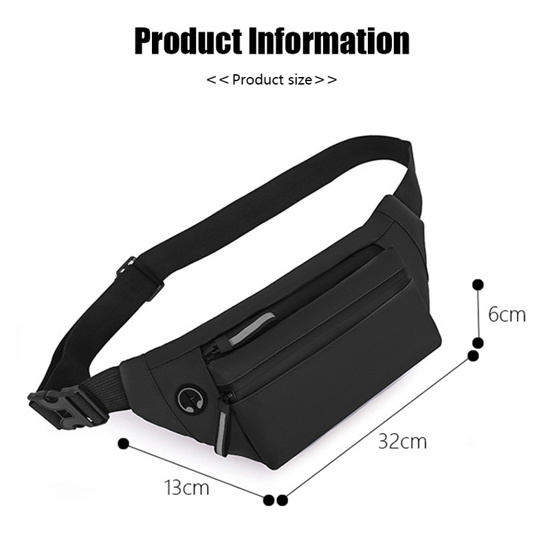 Men's Casual Chest Bags Crossbody Bag Beg Lelaki Panda Bag Men's ...