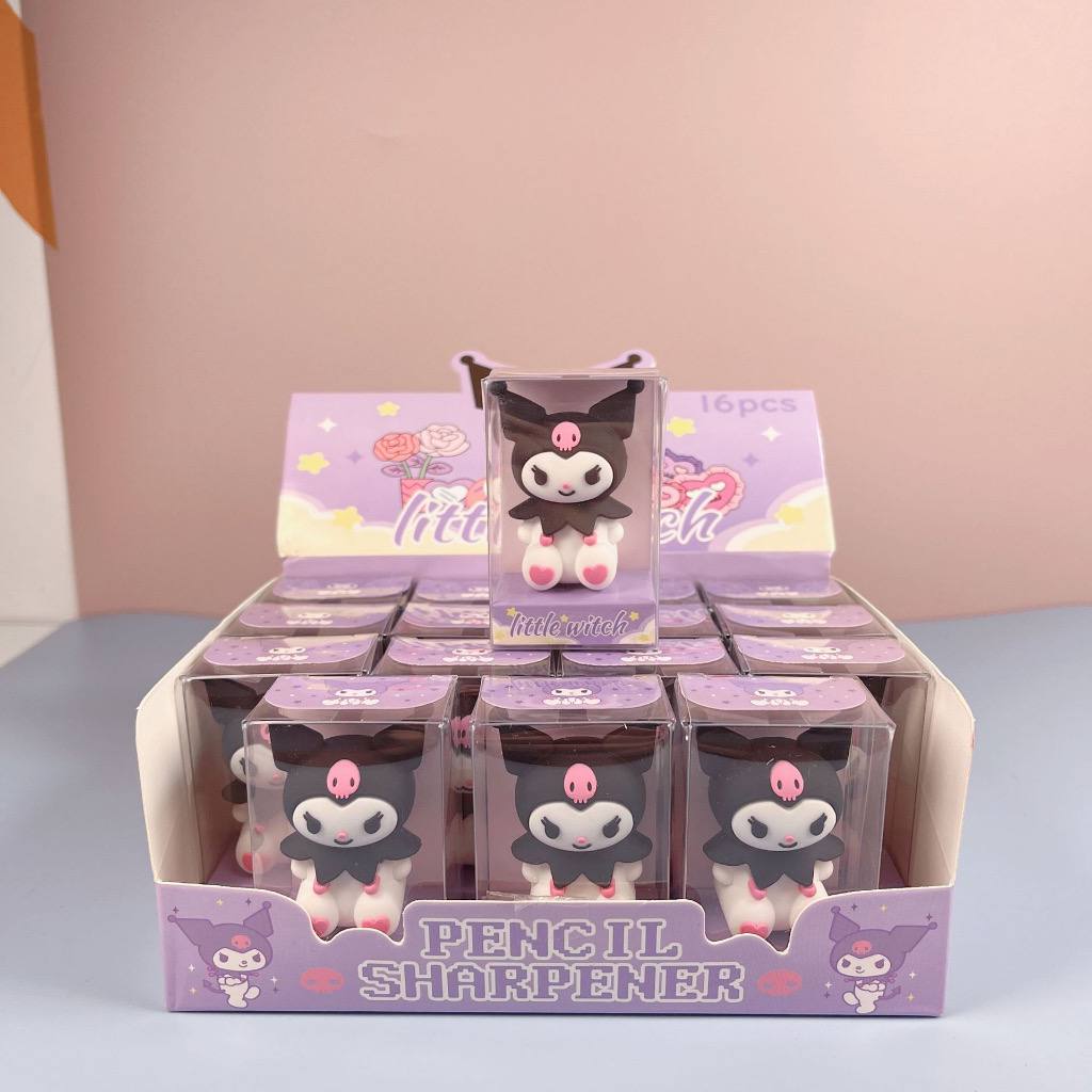 Little Baby 1pc Cartoon Pencil Sharpener Sanrio Sharpener Kuromi Melody ...