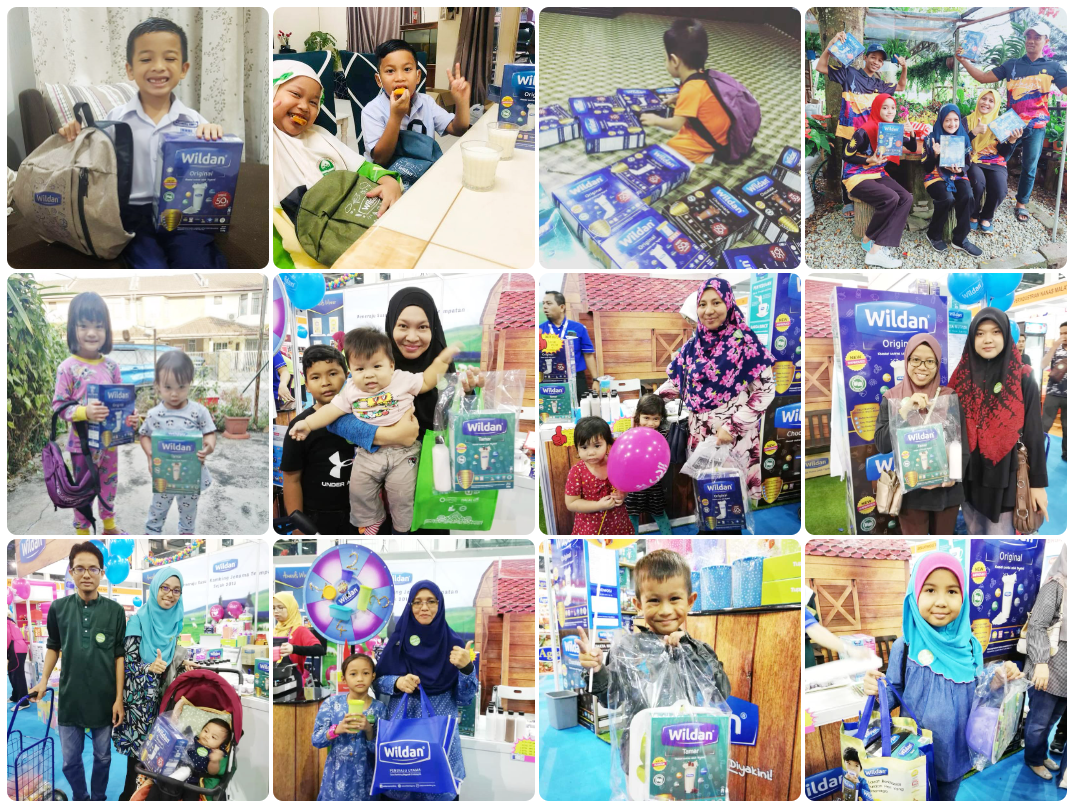 WILDAN SUSU KAMBING Family | Mama Premium | Adek | Waladun Junior Seisi ...