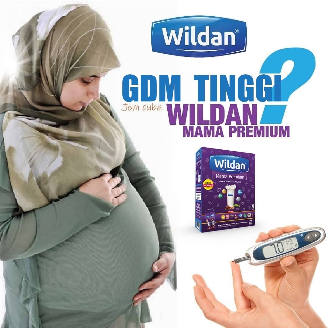 [BUY 2 FREE SHAKER] WILDAN MAMA PREMIUM Susu ibu mengandung kawal GDM ...