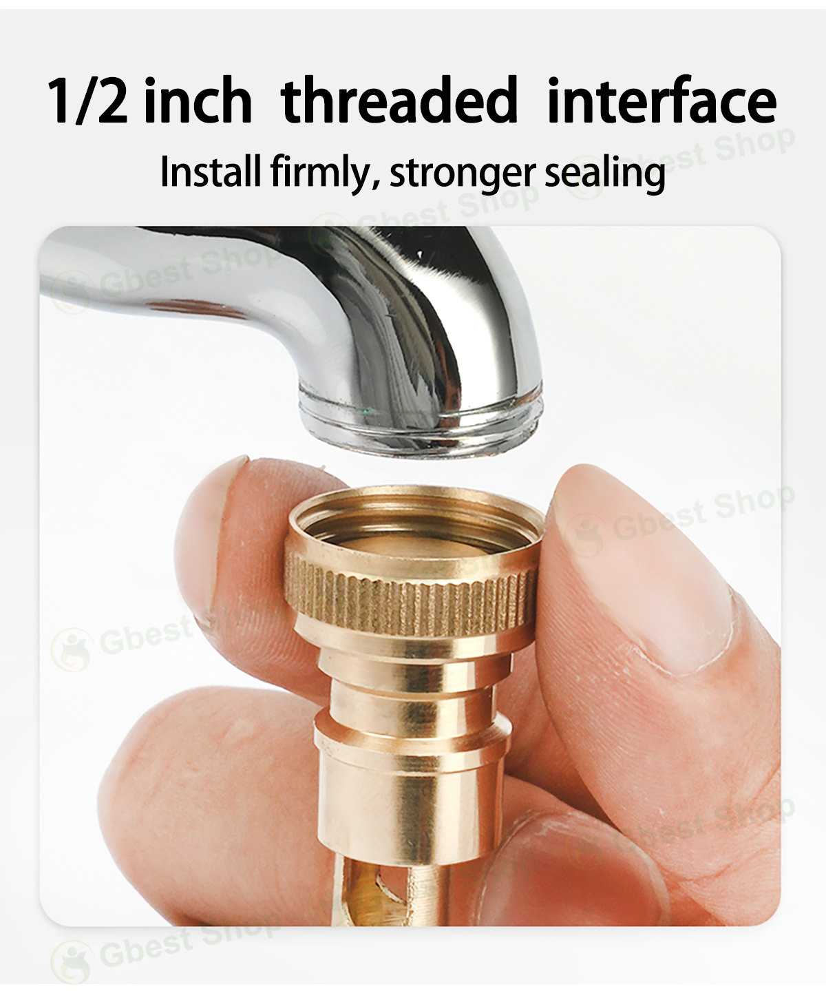 Faucet Leak-Proof Joint Outlet Adapter Washing Machine Water Pipe Fall ...
