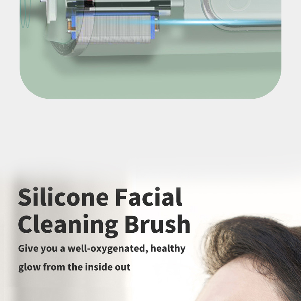 Simplus Electric Toothbrush 2In1 Washing Face&Brushing Teeth Waterproof ...