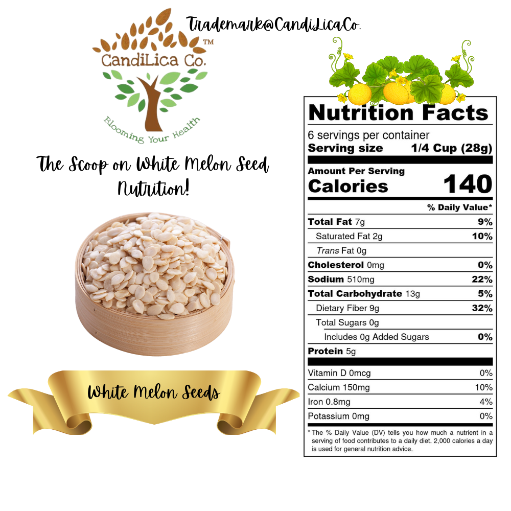 CandiLica Co. Premium Imported White Melon Seeds / Biji Kuaci Melon ...