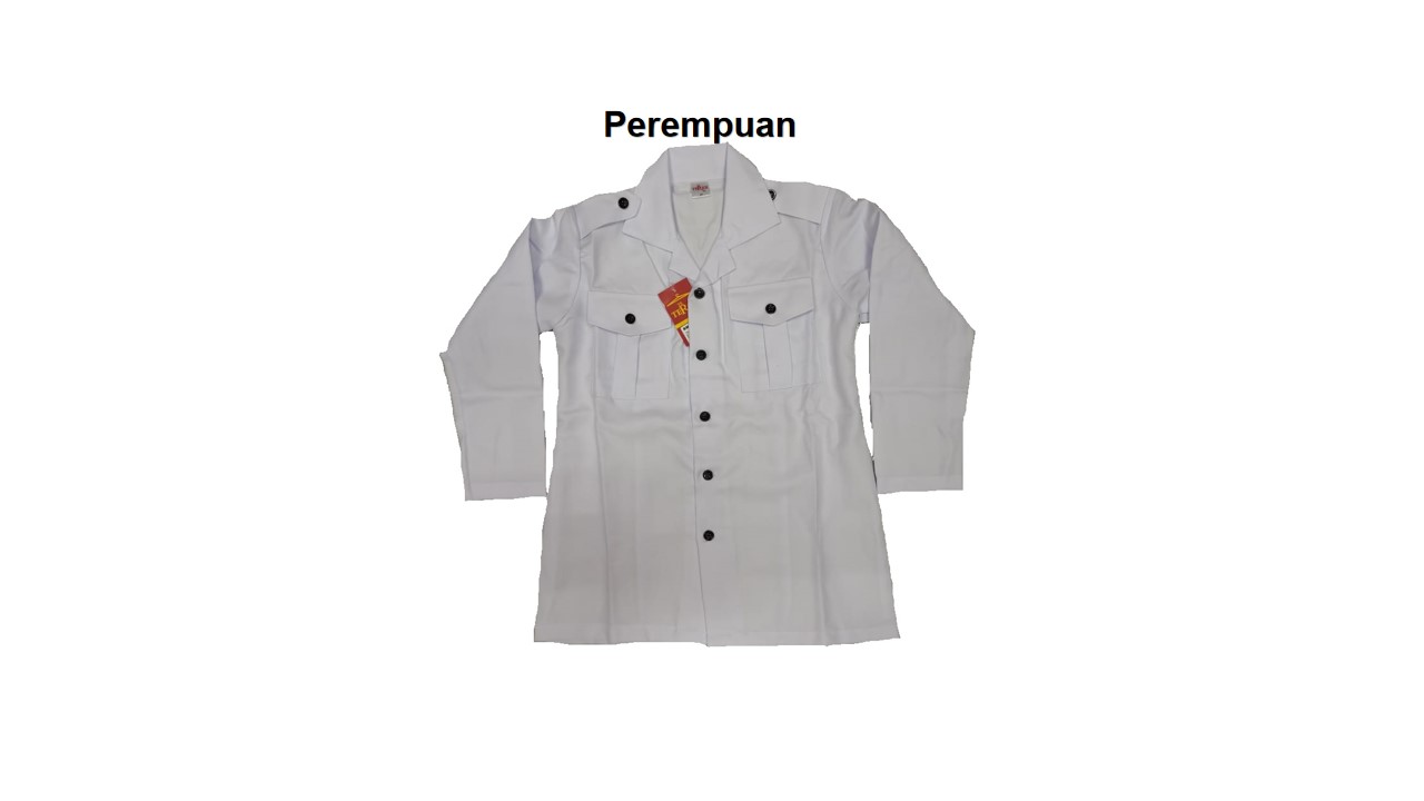 Baju Uniform BSMM PBSM Bulan Sabit Merah (Kain Polyester Tebal) Sekolah ...