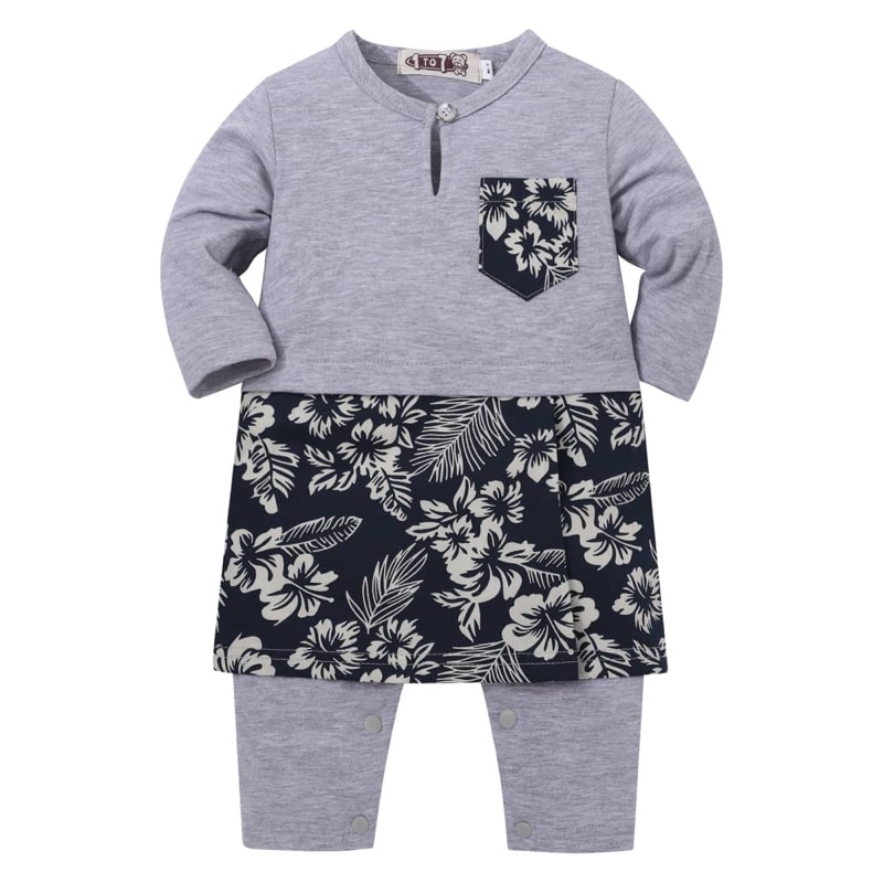 (RAYA SALES) New Born Baju Raya Baju Melayu Sampin Rompers Baby Baju ...