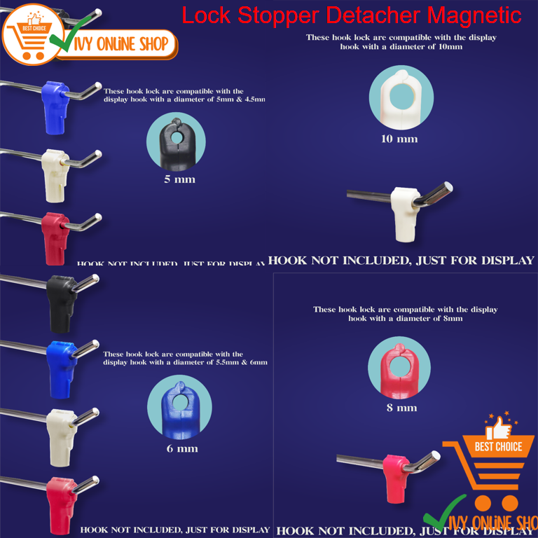 New Anti Theft Security Hook Magnet Stop Lock | Shopee Malaysia