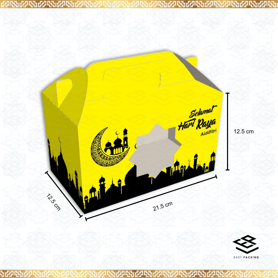 2025 New Design HOT ITEM Hari Raya Handle Box Hari Raya Gift Box Kotak ...