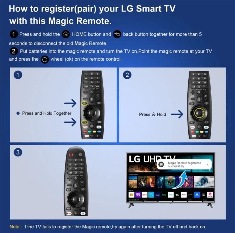 Original LG AN-MR19BA Smart Tv Magic Remote Control | Shopee Malaysia