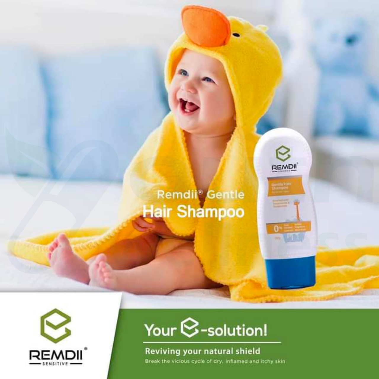 Remdii Sensitive Series Gentle Hair Shampoo | Suitable for Baby (250mL ...