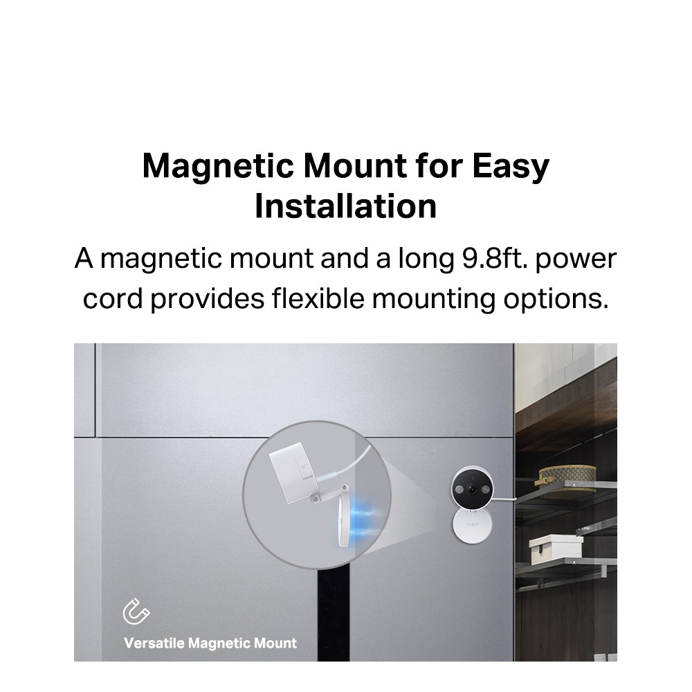 TP-Link Tapo C120 4MP 2K Indoor/Outdoor Wi-Fi Home Security Camera ...