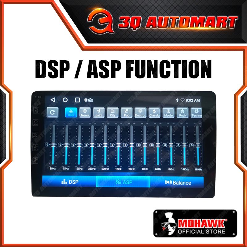 Mohawk Mu Series Car Android player 1+16gb 1+32gb Android Ply With ...