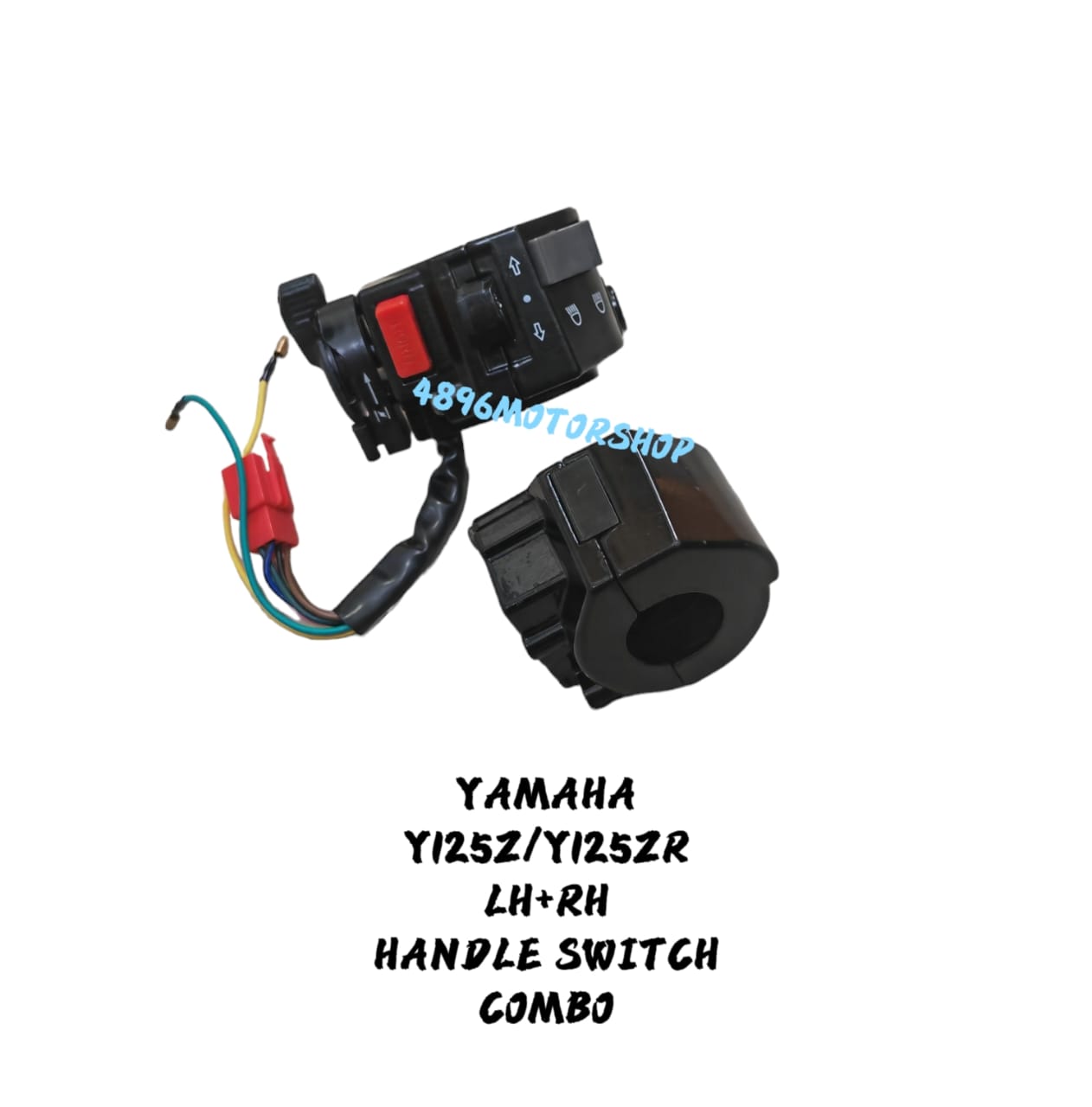 Yamaha Y125Z Y125ZR Y125 125 RH LH COVER HANDLE SWITCH / SUIS KIRI ...
