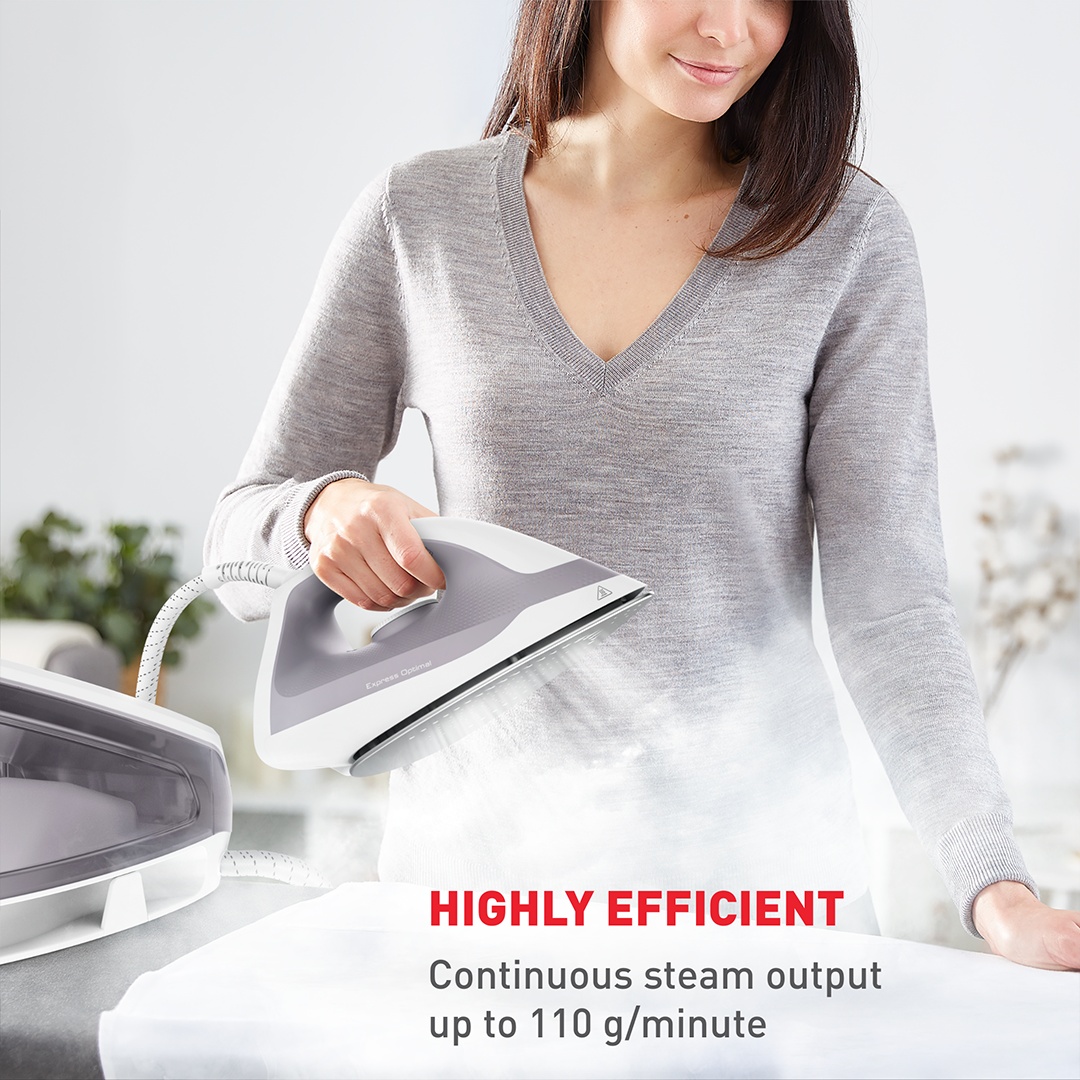 🚚 FREE SHIPPING 🚚 Tefal Express Compact Steam Generator Iron (2600W ...