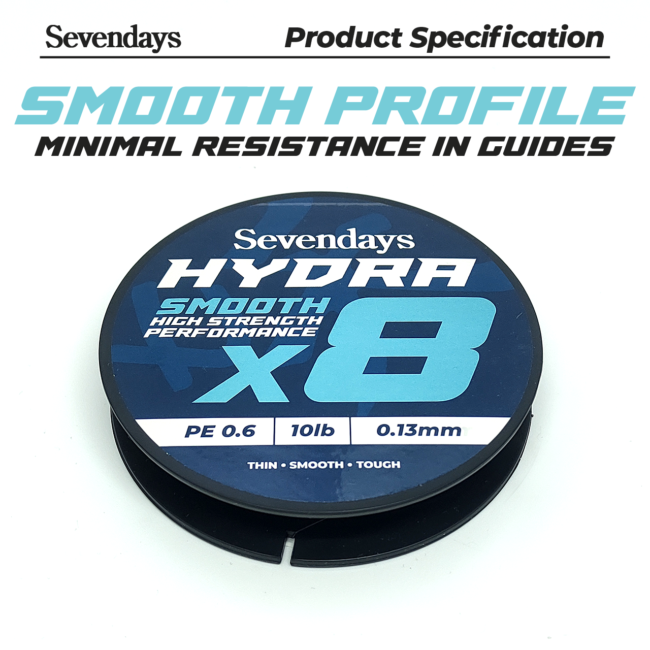 150M Sevendays Hydra X8 Braided Line Strong PE 8 Strands Fishing Tali ...