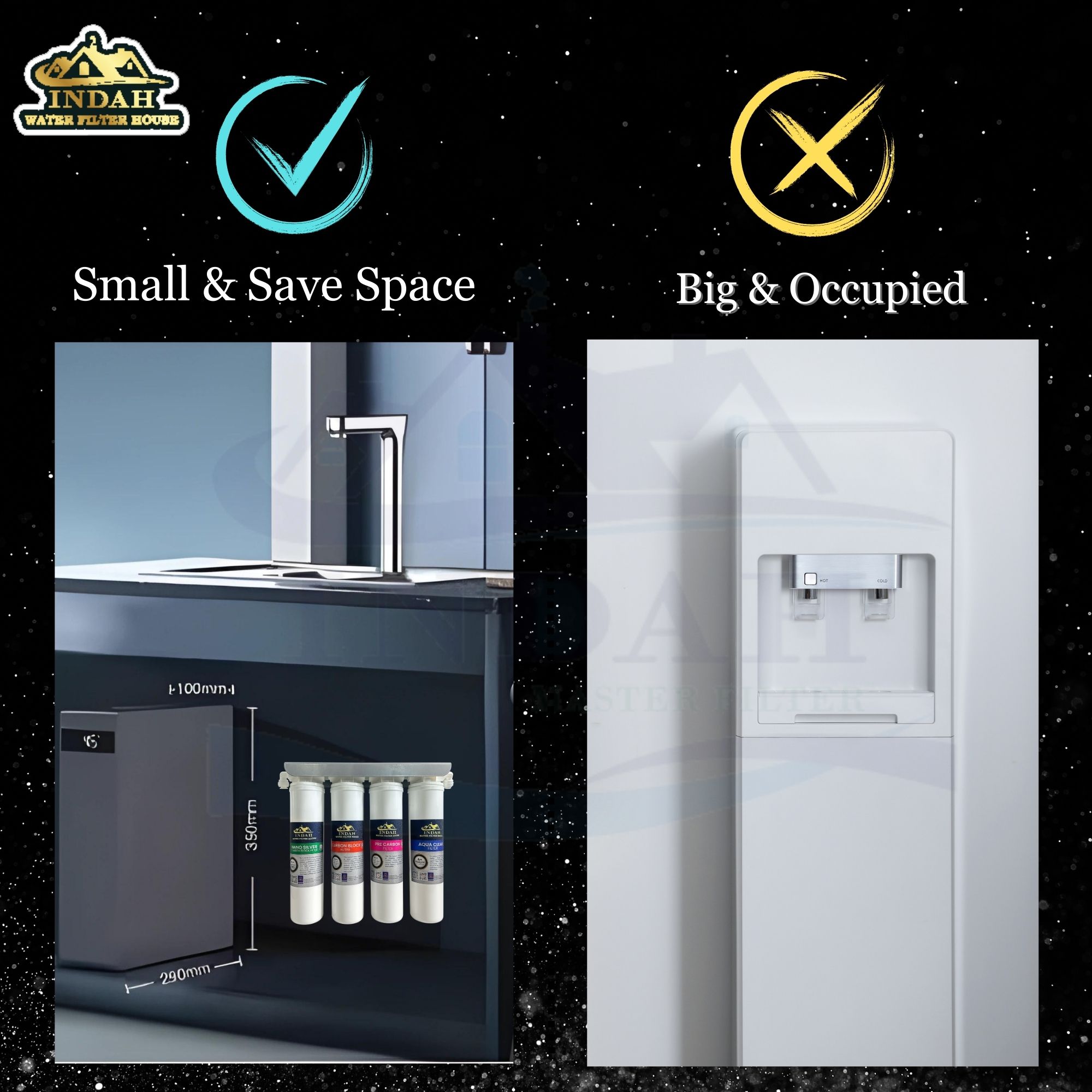 INDAH Instant Heat Water Tap Water Purifier INSYOK INDAH 4 JAKIM Halal ...