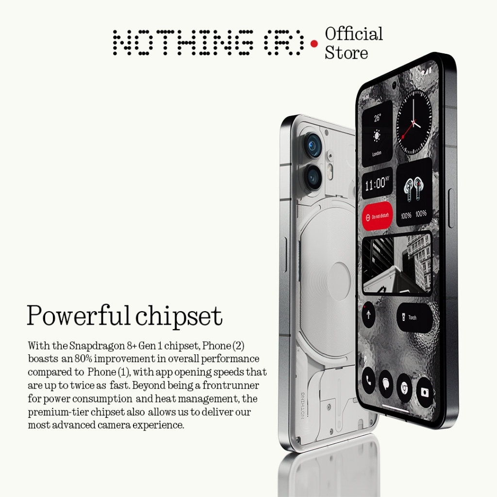 Nothing Phone (2) 5G - 6.7" LTPO AMOLED Display (12GB + 128GB /12GB + 256GB) | Shopee Malaysia