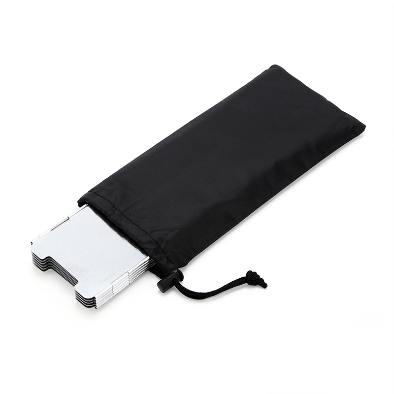 C-Mall Outdoor Picnic Wind Deflector Mini 10Piece Stove Wind Deflector ...