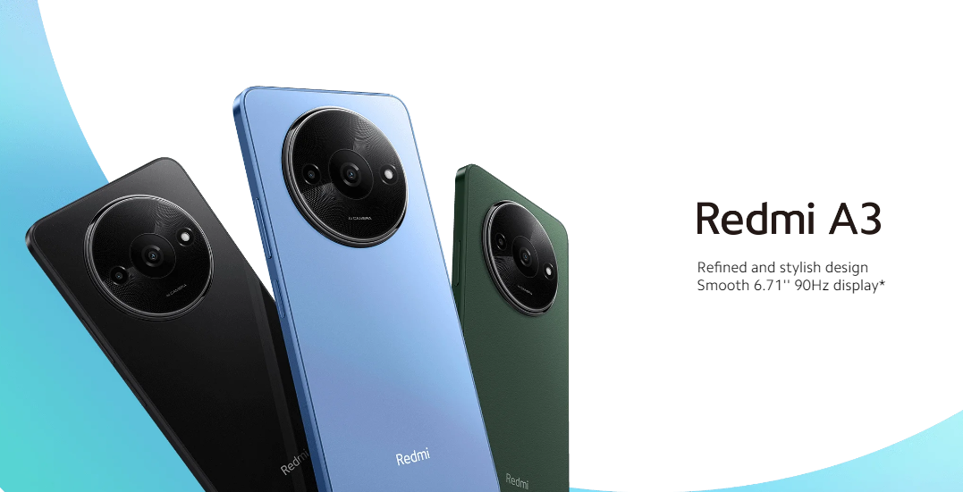Redmi A3 l 8GB*(4+4GB) Extended RAM + 128GB ROM l 90Hz Display l ...