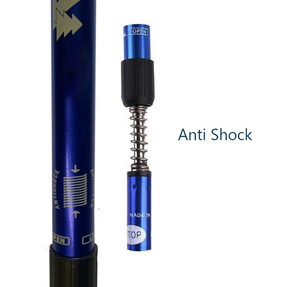 UtanKing™ Light Weight Trekking Pole Anti-Shock Aluminium Hiking Poles ...