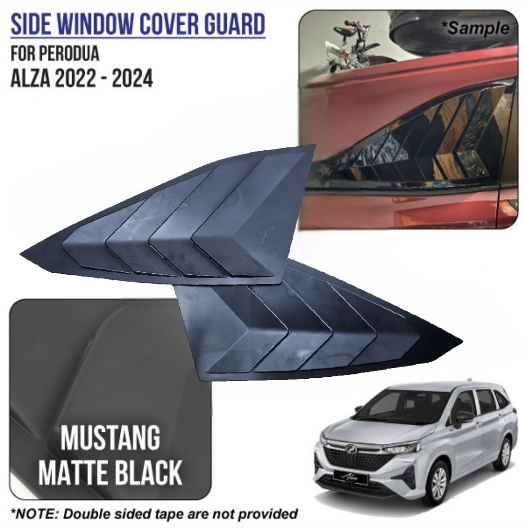 2Pc Car Mirror Cover Alza Window Shade Mustang Door Visor Sun Glass ...