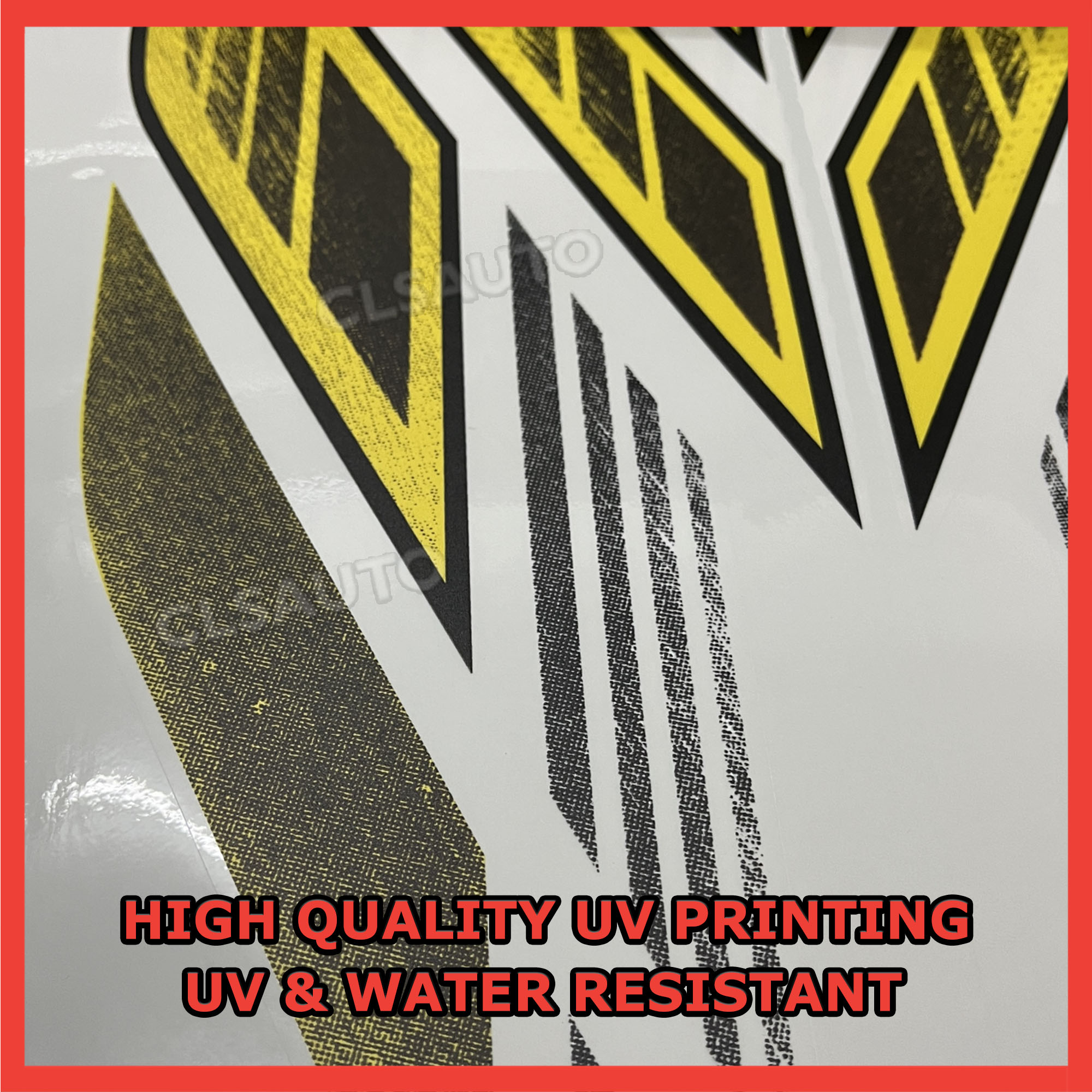 Toyota Hilux Revo Body Sticker Set Design 10 Automotive Accessories ...